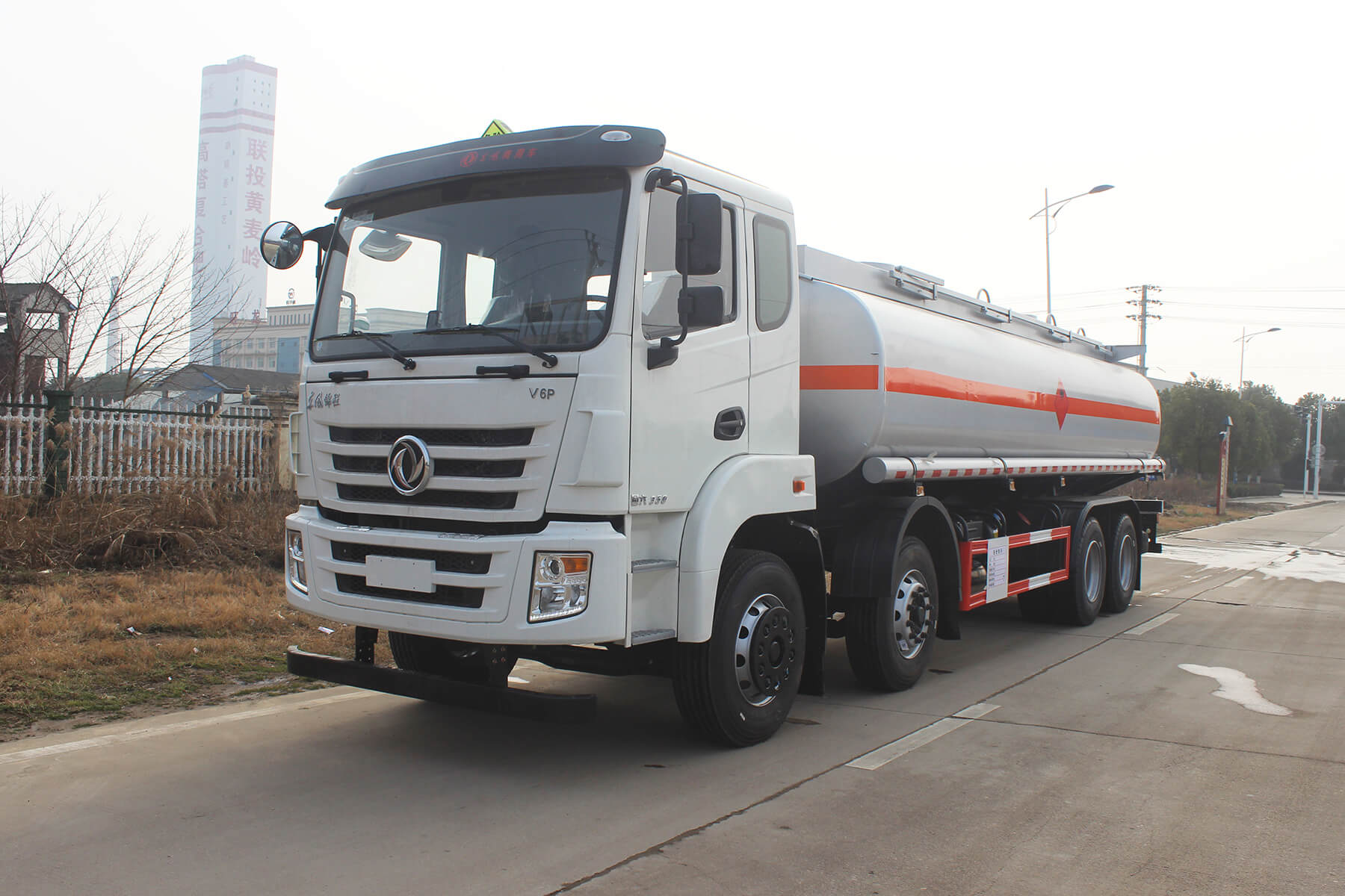 Dongfeng 12 Wheels Fuel Oil Tank Truck Chemical Liquid Transport - Keeyak Specialty Vehicle ...