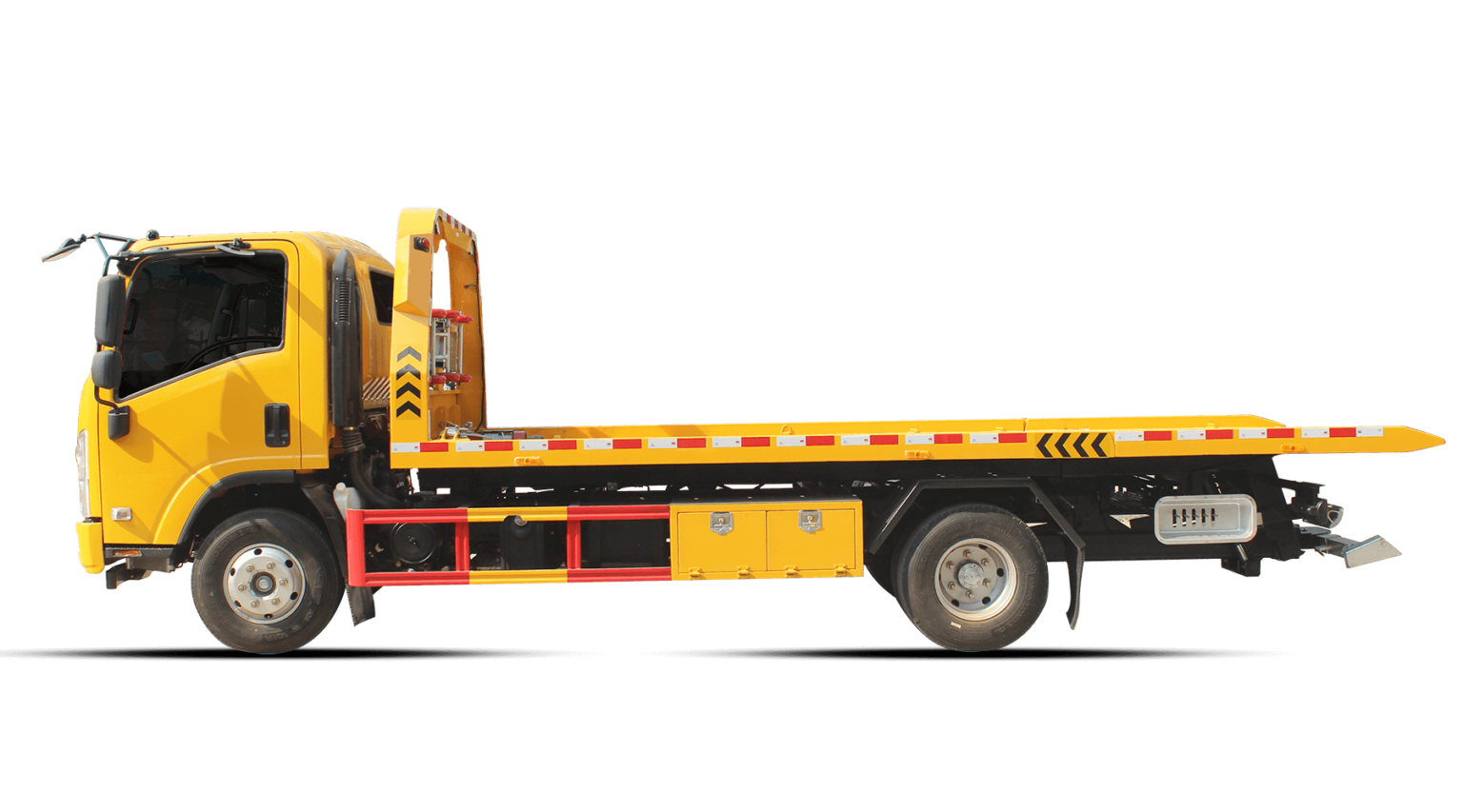 ISUZU 5ton Flatbed Tow Truck With Rear Towing Attachment - Keeyak ...