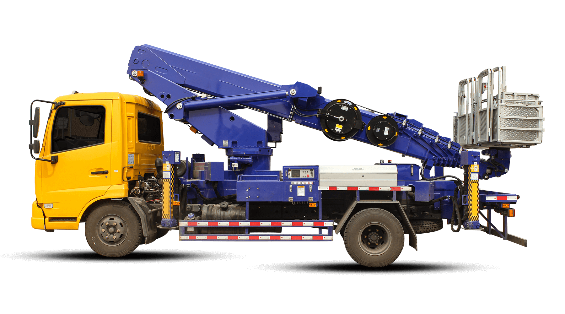 Dongfeng 30M Telescopic Boom Ladder Lift Truck - Keeyak Specialty ...