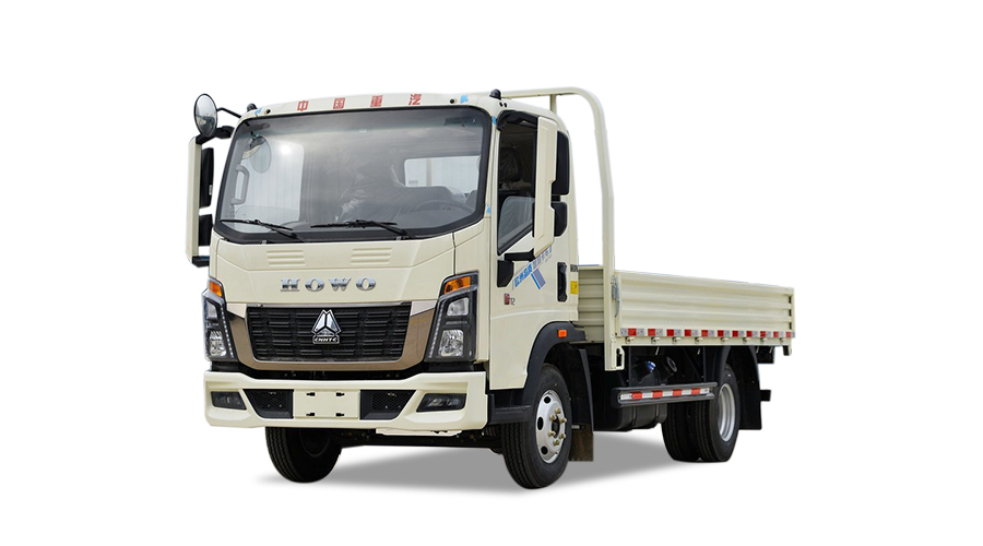 Howo Cargo Truck Dropside Single Row 140 HP 5 Speed Gearbox