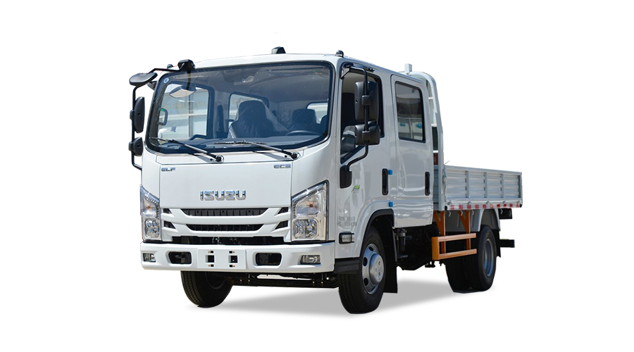 Isuzu Cargo Truck 3.16m double cab light lorry with Passenger 6