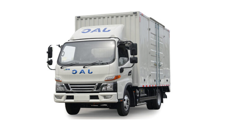 JAC Box Truck 4 Ton Right Hand Drive 150hp Cargo Truck